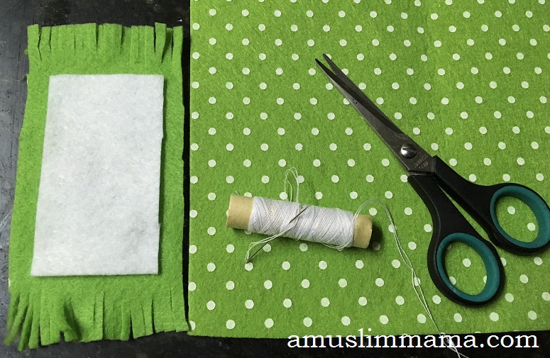 felt prayer mat for dolls DIY (3) | AMuslimMama