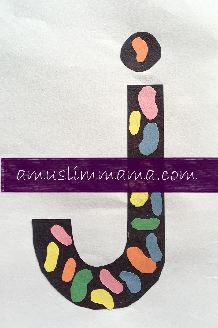 Pre schoolers Letter J crafts | AMuslimMama