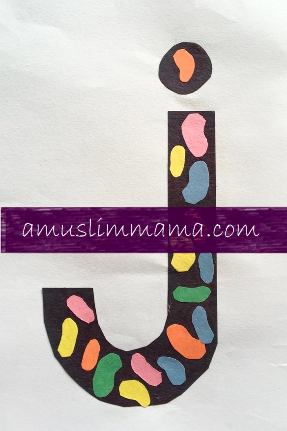 Pre schoolers Letter J crafts | AMuslimMama