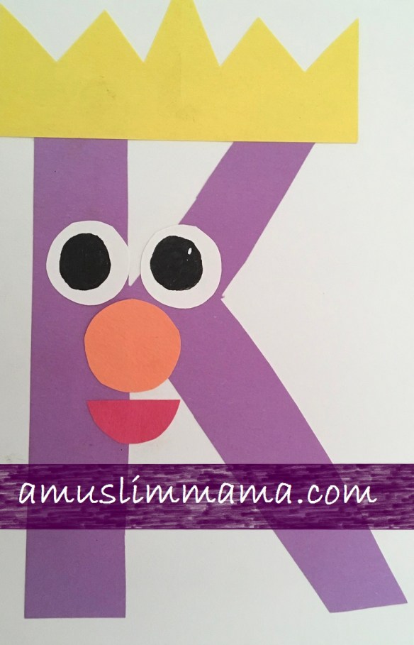 Toddlers & Preschoolers Letter K Crafts | AMuslimMama