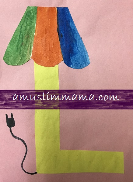 Letter L crafts | AMuslimMama