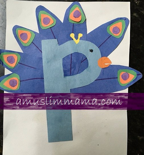 Toddlers & Preschoolers Letter P Crafts | AMuslimMama